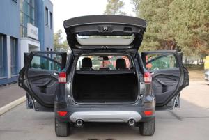 Grey Ford Kuga 2016 in Riga, with an engine capacity of 1.50 L and mileage of 157 thousand km for 8590 €, photo 8 on AUTOMOTO.COM.LV