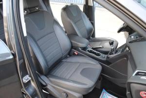 Grey Ford Kuga 2016 in Riga, with an engine capacity of 1.50 L and mileage of 157 thousand km for 8590 €, photo 13 on AUTOMOTO.COM.LV