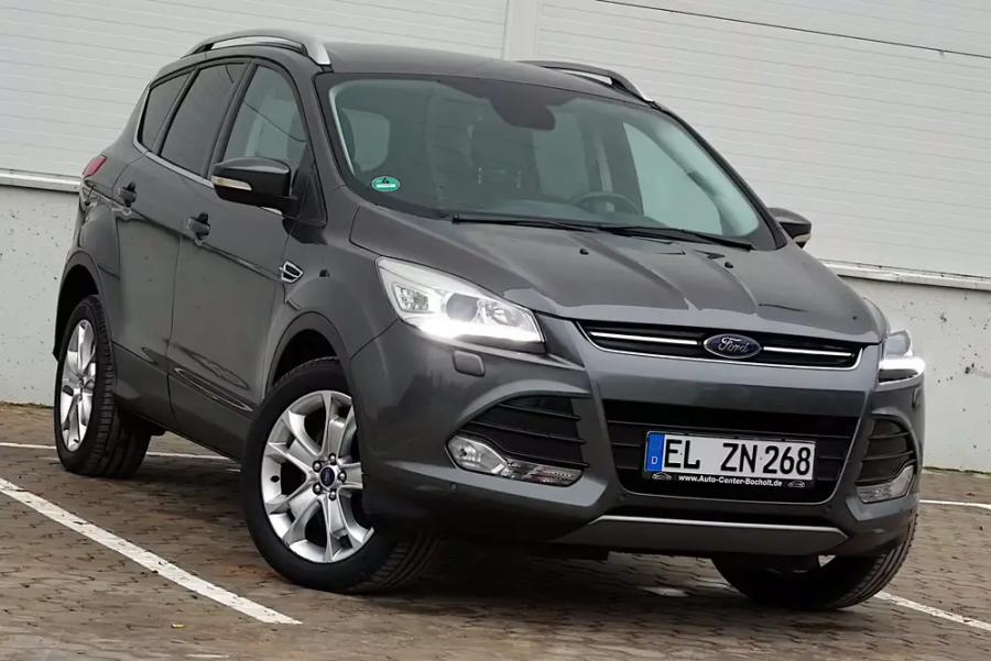 Pelēks Ford Kuga 2016 Rīga, ar dzinēja tilpumu 2.00 L un nobraukumu 162 tūkst. km par 7600 €, foto 3 vietnē AUTOMOTO.COM.LV