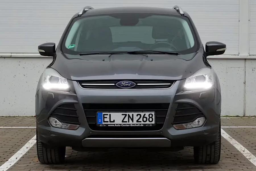 Pelēks Ford Kuga 2016 Rīga, ar dzinēja tilpumu 2.00 L un nobraukumu 162 tūkst. km par 7600 €, foto 4 vietnē AUTOMOTO.COM.LV