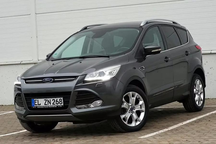 Pelēks Ford Kuga 2016 Rīga, ar dzinēja tilpumu 2.00 L un nobraukumu 162 tūkst. km par 7600 €, foto 5 vietnē AUTOMOTO.COM.LV