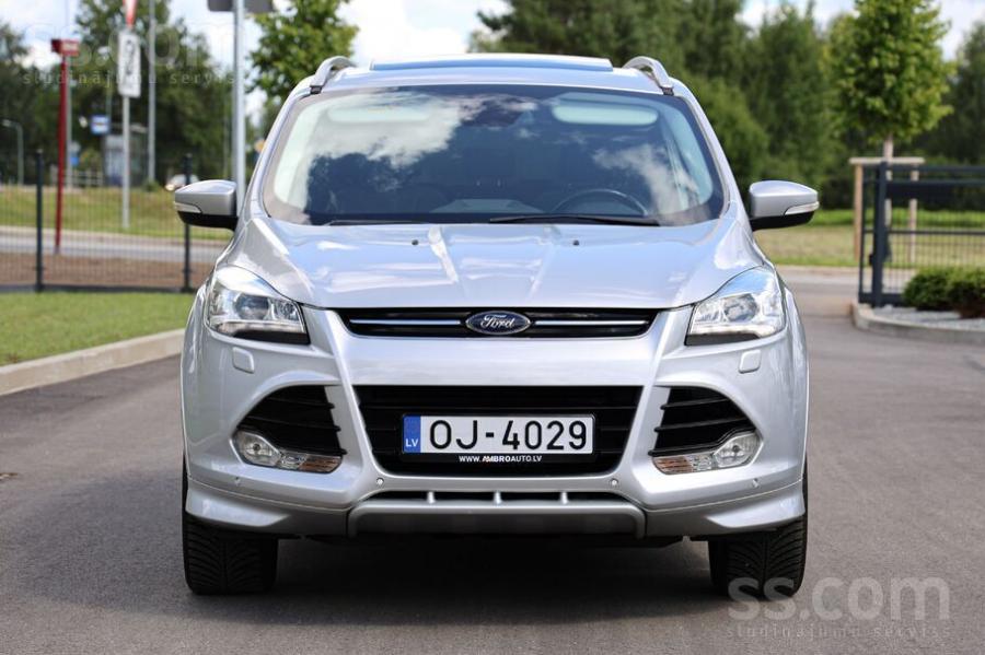 Pelēks Ford Kuga 2016 Jelgava, ar dzinēja tilpumu 1.50 L un nobraukumu 0 tūkst. km par 10990 €, foto 3 vietnē AUTOMOTO.COM.LV