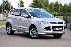 Pelēks Ford Kuga 2016 Jelgava, ar dzinēja tilpumu 1.50 L un nobraukumu 0 tūkst. km par 10990 €, foto 4 vietnē AUTOMOTO.COM.LV