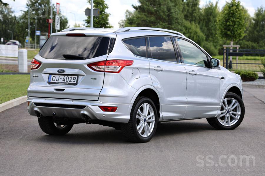 Pelēks Ford Kuga 2016 Jelgava, ar dzinēja tilpumu 1.50 L un nobraukumu 0 tūkst. km par 10990 €, foto 5 vietnē AUTOMOTO.COM.LV