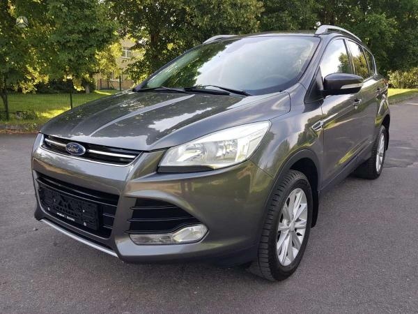 Pelēks Ford Kuga 2016 Šauļi, ar dzinēja tilpumu 2.00 L un nobraukumu 235 tūkst. km par 7200 €, foto 1 vietnē AUTOMOTO.COM.LV