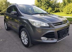 Grey Ford Kuga 2016 in Siauliai, with an engine capacity of 2.00 L and mileage of 235 thousand km for 7200 €, photo 4 on AUTOMOTO.COM.LV