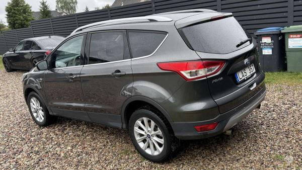 Grey Ford Kuga 2016 in Vilnius, with an engine capacity of 2.00 L and mileage of 263 thousand km for 4500 €, photo 2 on AUTOMOTO.COM.LV