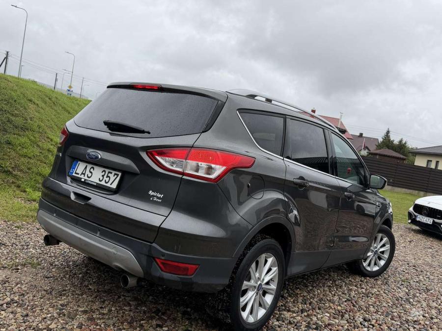 Pelēks Ford Kuga 2016 Viļņa, ar dzinēja tilpumu 2.00 L un nobraukumu 263 tūkst. km par 4500 €, foto 11 vietnē AUTOMOTO.COM.LV