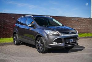 Grey Ford Kuga 2016 in Marijampole, with an engine capacity of 2.00 L and mileage of 236 thousand km for 7750 €, photo  on AUTOMOTO.COM.LV