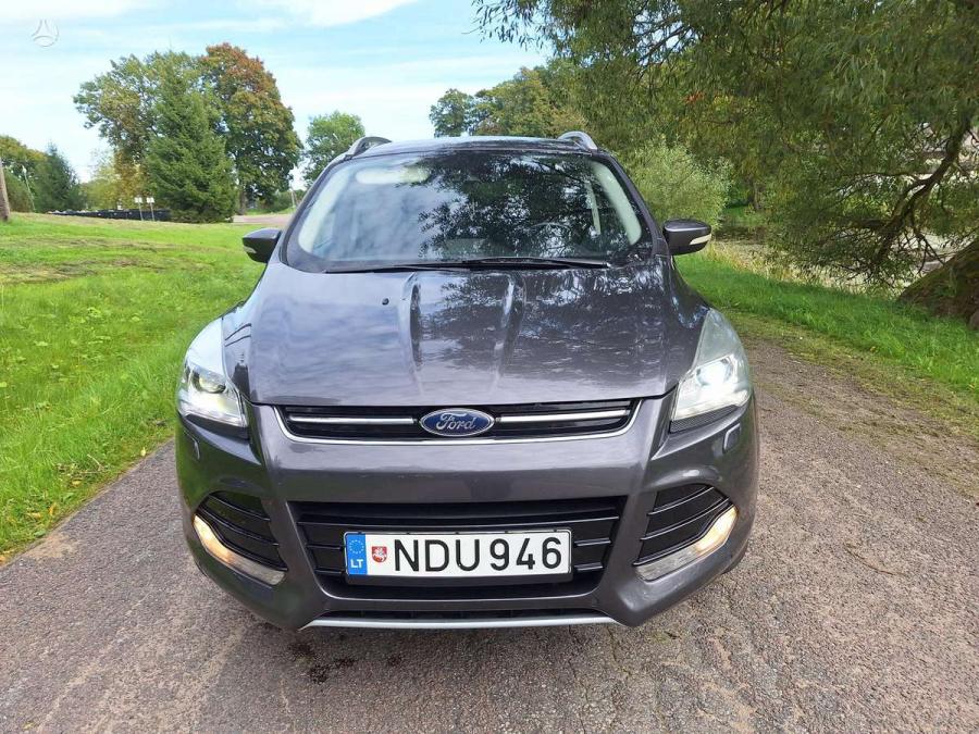 Pelēks Ford Kuga 2016 Kelmė, ar dzinēja tilpumu 2.00 L un nobraukumu 279 tūkst. km par 6500 €, foto 6 vietnē AUTOMOTO.COM.LV