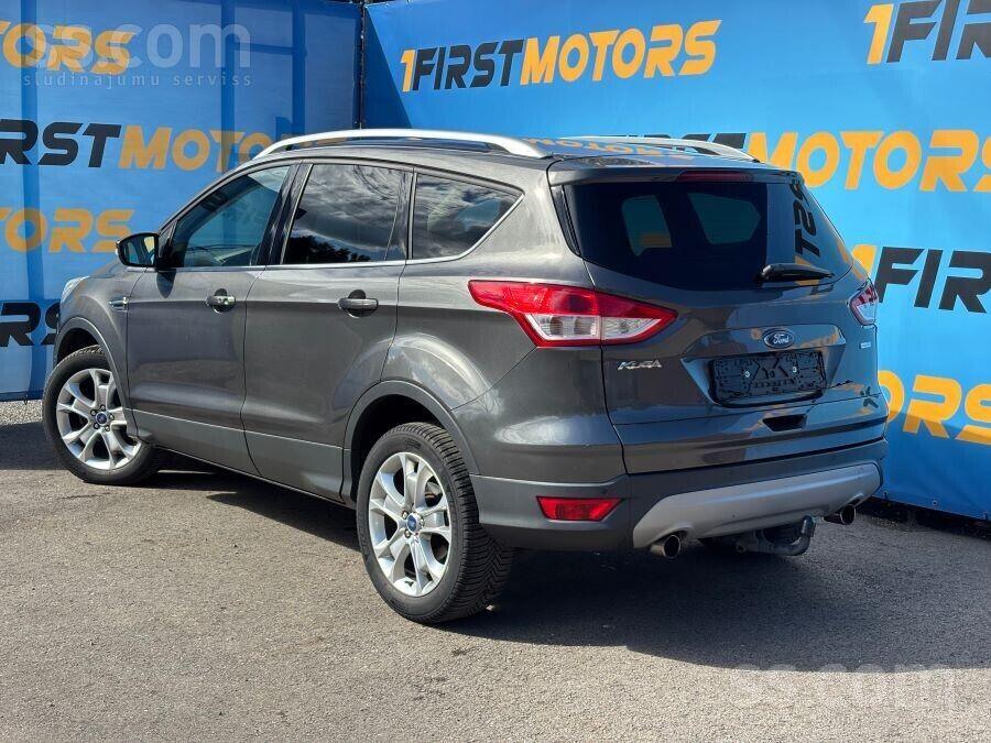 Grey Ford Kuga 2016 in Riga, with an engine capacity of 1.50 L and mileage of 143 thousand km for 8650 €, photo 3 on AUTOMOTO.COM.LV