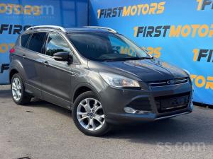 Grey Ford Kuga 2016 in Riga, with an engine capacity of 1.50 L and mileage of 143 thousand km for 8650 €, photo 6 on AUTOMOTO.COM.LV