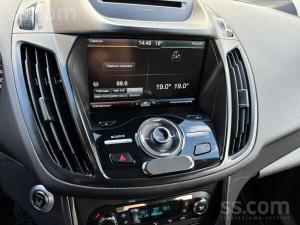 Grey Ford Kuga 2016 in Riga, with an engine capacity of 1.50 L and mileage of 143 thousand km for 8650 €, photo 14 on AUTOMOTO.COM.LV