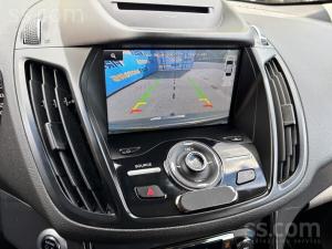 Grey Ford Kuga 2016 in Riga, with an engine capacity of 1.50 L and mileage of 143 thousand km for 8650 €, photo 15 on AUTOMOTO.COM.LV