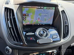 Grey Ford Kuga 2016 in Riga, with an engine capacity of 1.50 L and mileage of 143 thousand km for 8650 €, photo 16 on AUTOMOTO.COM.LV
