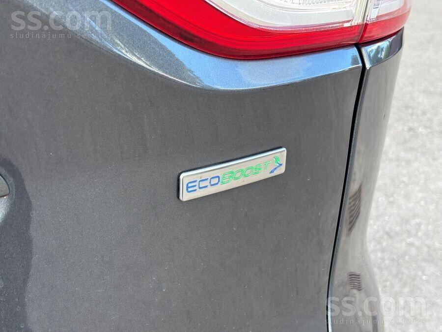 Grey Ford Kuga 2016 in Riga, with an engine capacity of 1.50 L and mileage of 143 thousand km for 8650 €, photo 23 on AUTOMOTO.COM.LV