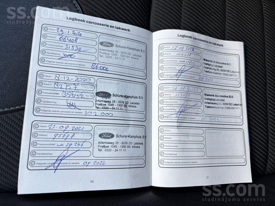 Grey Ford Kuga 2016 in Riga, with an engine capacity of 1.50 L and mileage of 143 thousand km for 8650 €, photo 24 on AUTOMOTO.COM.LV