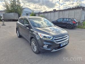 Pelēks Ford Kuga 2016 Rīga, ar dzinēja tilpumu 2.00 L un nobraukumu 133 tūkst. km par 10990 €, foto 3 vietnē AUTOMOTO.COM.LV