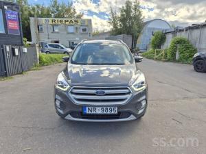 Pelēks Ford Kuga 2016 Rīga, ar dzinēja tilpumu 2.00 L un nobraukumu 133 tūkst. km par 10990 €, foto 4 vietnē AUTOMOTO.COM.LV