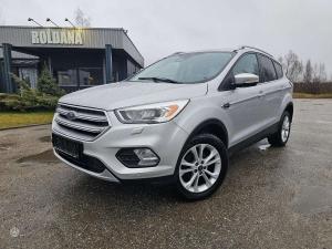 Grey Ford Kuga 2017 in Pakruojis, with an engine capacity of 1.50 L and mileage of 210 thousand km for 7800 €, photo  on AUTOMOTO.COM.LV