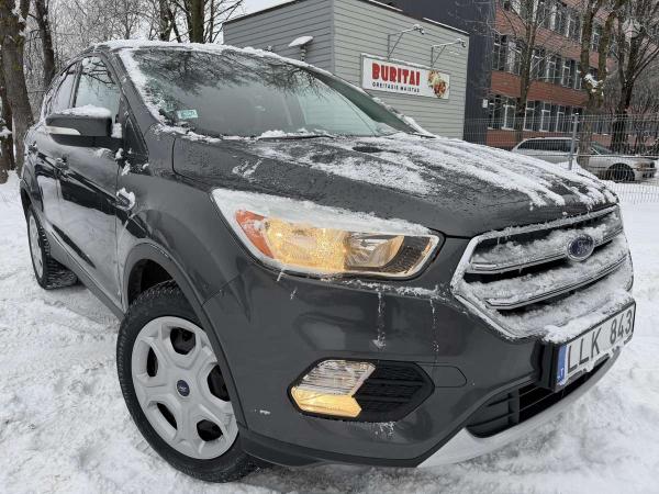 Grey Ford Kuga 2017 in Kaunas, with an engine capacity of 2.00 L and mileage of 224 thousand km for 7750 €, photo 2 on AUTOMOTO.COM.LV