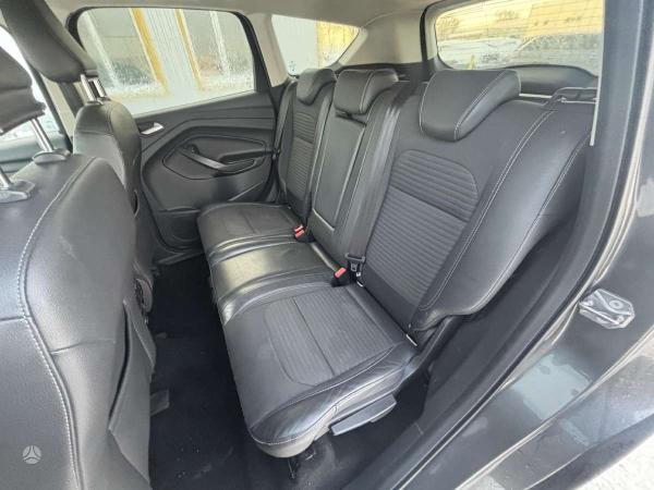 Grey Ford Kuga 2017 in Taurage, with an engine capacity of 2.00 L and mileage of 210 thousand km for 9700 €, photo 11 on AUTOMOTO.COM.LV