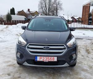 Pelēks Ford Kuga 2017 Jurbarkas, ar dzinēja tilpumu 1.50 L un nobraukumu 169 tūkst. km par 8900 €, foto 2 vietnē AUTOMOTO.COM.LV