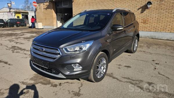 Pelēks Ford Kuga 2017 Limbaži, ar dzinēja tilpumu 2.00 L un nobraukumu 238 tūkst. km par 11500 €, foto 1 vietnē AUTOMOTO.COM.LV