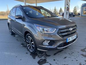Grey Ford Kuga 2017 in Taurage, with an engine capacity of 1.50 L and mileage of 180 thousand km for 9500 €, photo 4 on AUTOMOTO.COM.LV
