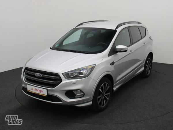 Pelēks Ford Kuga 2017 Viļņa, ar dzinēja tilpumu 1.50 L un nobraukumu 58 tūkst. km par 15999 €, foto 1 vietnē AUTOMOTO.COM.LV
