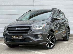 Pelēks Ford Kuga 2017 Tukums, ar dzinēja tilpumu 2.00 L un nobraukumu 162 tūkst. km par 13990 €, foto 3 vietnē AUTOMOTO.COM.LV