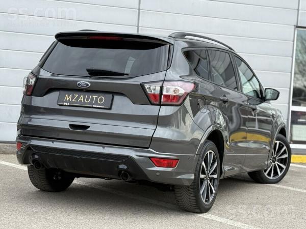 Pelēks Ford Kuga 2017 Tukums, ar dzinēja tilpumu 2.00 L un nobraukumu 162 tūkst. km par 13990 €, foto 4 vietnē AUTOMOTO.COM.LV