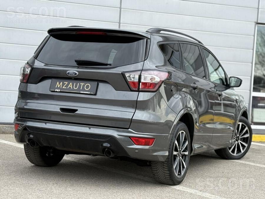 Pelēks Ford Kuga 2017 Tukums, ar dzinēja tilpumu 2.00 L un nobraukumu 162 tūkst. km par 13990 €, foto 5 vietnē AUTOMOTO.COM.LV