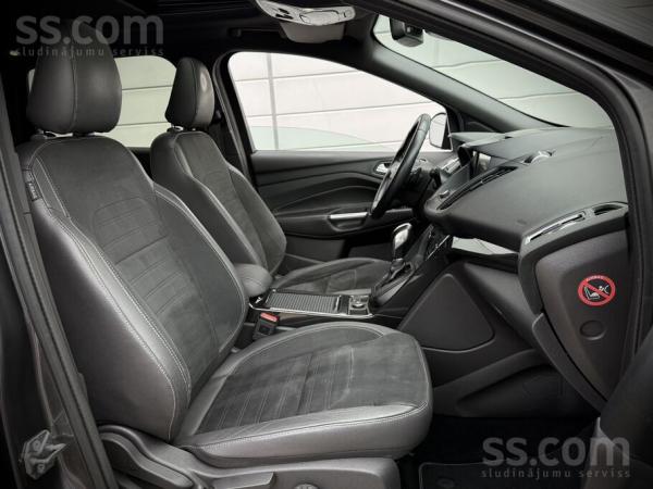 Pelēks Ford Kuga 2017 Tukums, ar dzinēja tilpumu 2.00 L un nobraukumu 162 tūkst. km par 13990 €, foto 7 vietnē AUTOMOTO.COM.LV