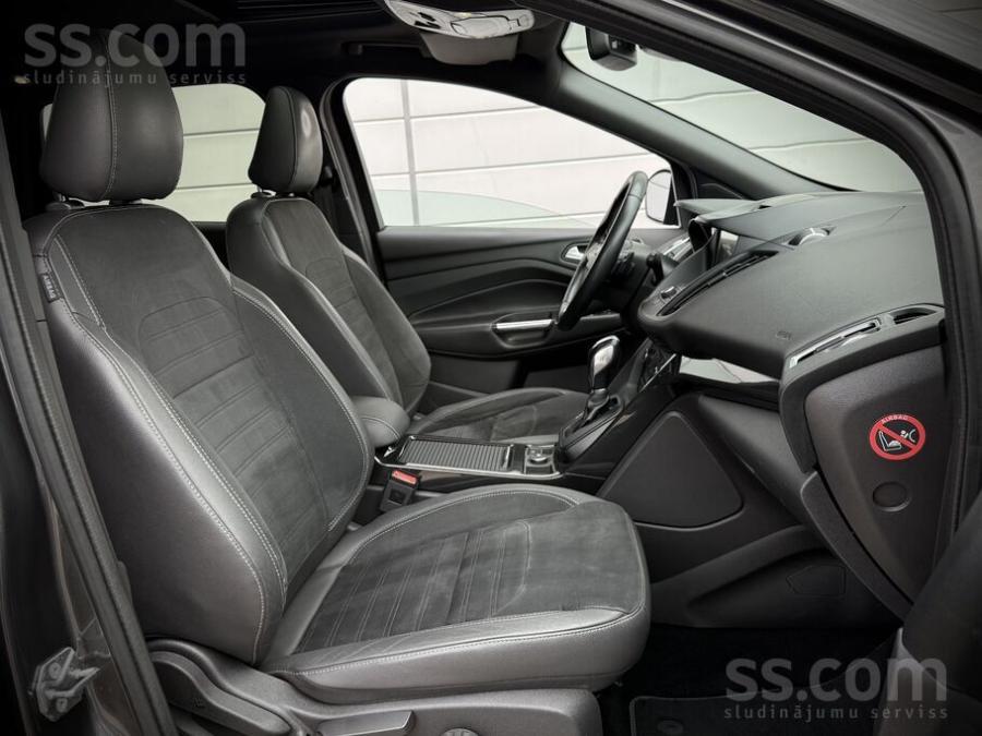 Pelēks Ford Kuga 2017 Tukums, ar dzinēja tilpumu 2.00 L un nobraukumu 162 tūkst. km par 13990 €, foto 8 vietnē AUTOMOTO.COM.LV