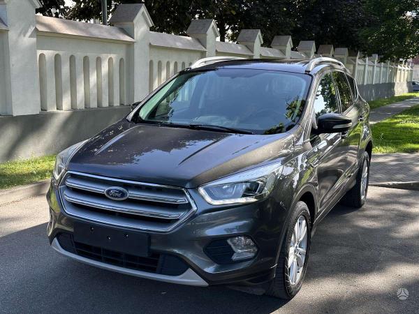 Pelēks Ford Kuga 2017 Tauragė, ar dzinēja tilpumu 1.50 L un nobraukumu 200 tūkst. km par 8800 €, foto 1 vietnē AUTOMOTO.COM.LV