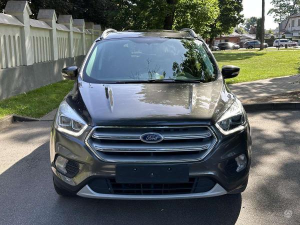 Grey Ford Kuga 2017 in Taurage, with an engine capacity of 1.50 L and mileage of 200 thousand km for 8800 €, photo 2 on AUTOMOTO.COM.LV