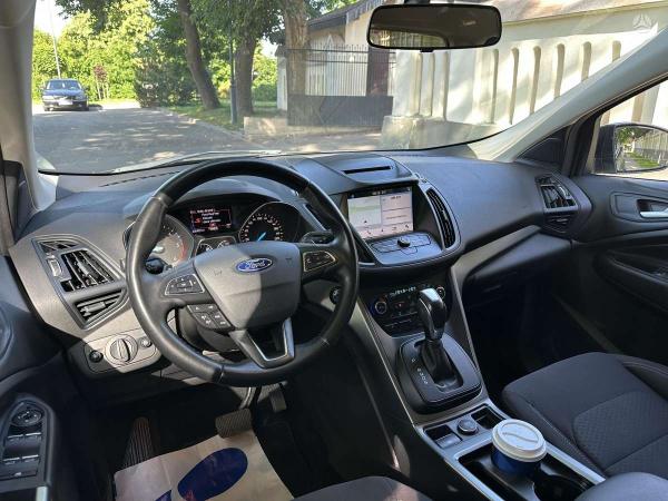 Grey Ford Kuga 2017 in Taurage, with an engine capacity of 1.50 L and mileage of 200 thousand km for 8800 €, photo 9 on AUTOMOTO.COM.LV