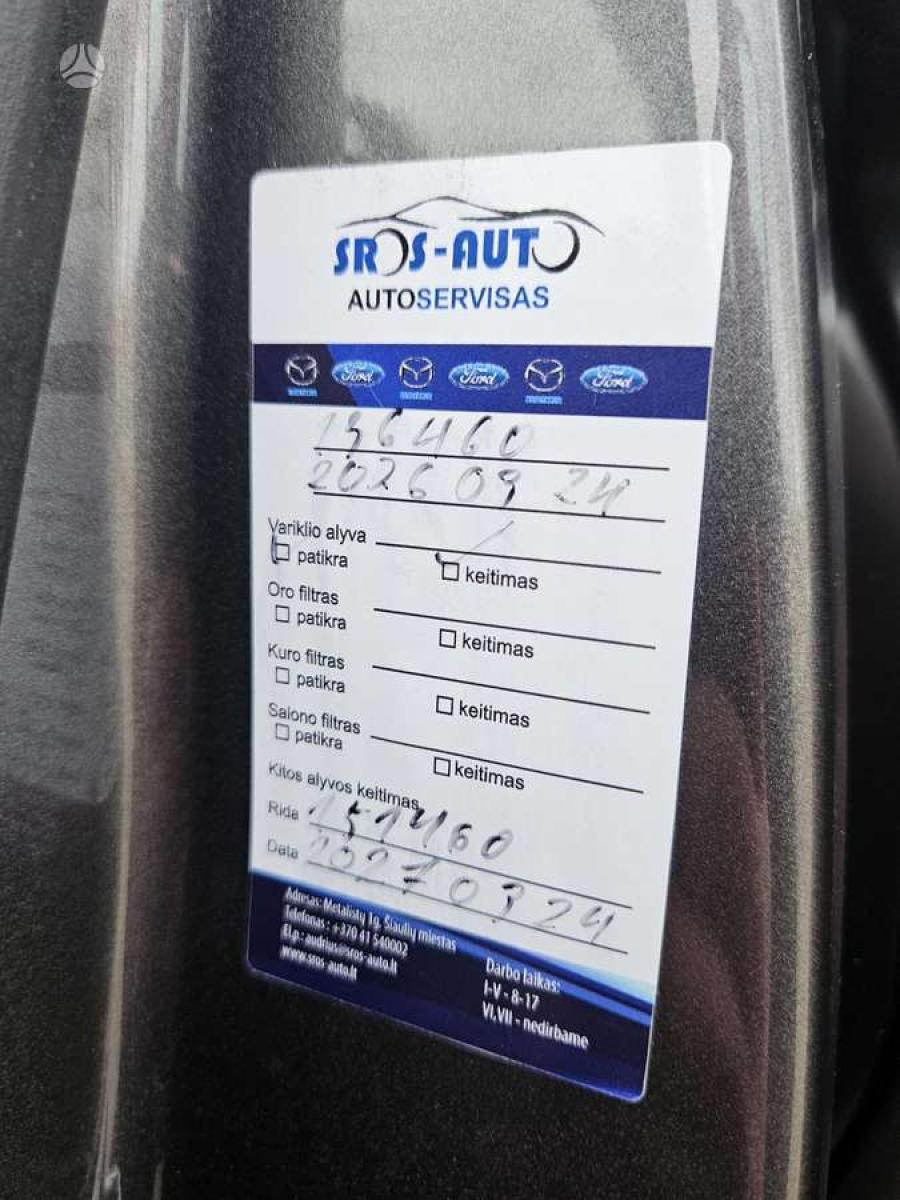 Pelēks Ford Kuga 2017 Šauļi, ar dzinēja tilpumu 1.50 L un nobraukumu 137 tūkst. km par 11950 €, foto 25 vietnē AUTOMOTO.COM.LV