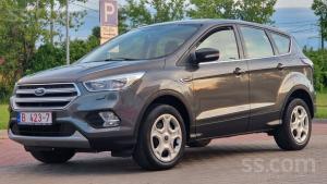 Grey Ford Kuga 2017 in Jelgava, with an engine capacity of 1.50 L and mileage of 98 thousand km for 10950 €, photo  on AUTOMOTO.COM.LV
