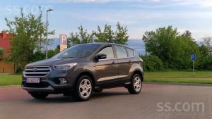 Grey Ford Kuga 2017 in Jelgava, with an engine capacity of 1.50 L and mileage of 98 thousand km for 10950 €, photo 3 on AUTOMOTO.COM.LV