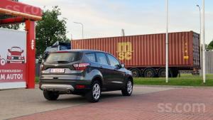 Grey Ford Kuga 2017 in Jelgava, with an engine capacity of 1.50 L and mileage of 98 thousand km for 10950 €, photo 12 on AUTOMOTO.COM.LV