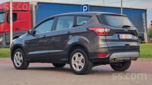 Grey Ford Kuga 2017 in Jelgava, with an engine capacity of 1.50 L and mileage of 98 thousand km for 10950 €, photo 15 on AUTOMOTO.COM.LV