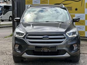 Pelēks Ford Kuga 2017 Šauļi, ar dzinēja tilpumu 1.50 L un nobraukumu 227 tūkst. km par 9450 €, foto 4 vietnē AUTOMOTO.COM.LV