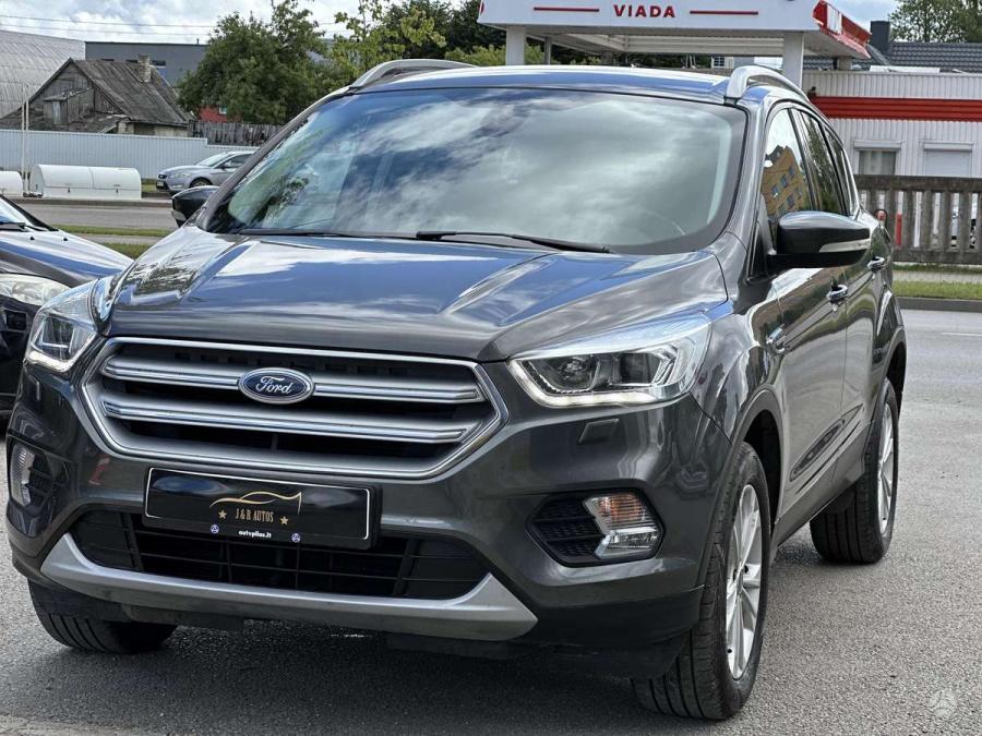 Pelēks Ford Kuga 2017 Šauļi, ar dzinēja tilpumu 1.50 L un nobraukumu 227 tūkst. km par 9450 €, foto 6 vietnē AUTOMOTO.COM.LV