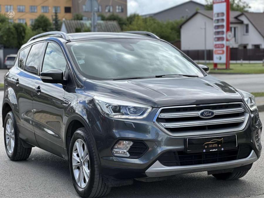 Pelēks Ford Kuga 2017 Šauļi, ar dzinēja tilpumu 1.50 L un nobraukumu 227 tūkst. km par 9450 €, foto 8 vietnē AUTOMOTO.COM.LV