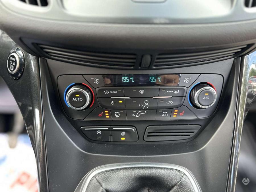 Pelēks Ford Kuga 2017 Šauļi, ar dzinēja tilpumu 1.50 L un nobraukumu 227 tūkst. km par 9450 €, foto 28 vietnē AUTOMOTO.COM.LV