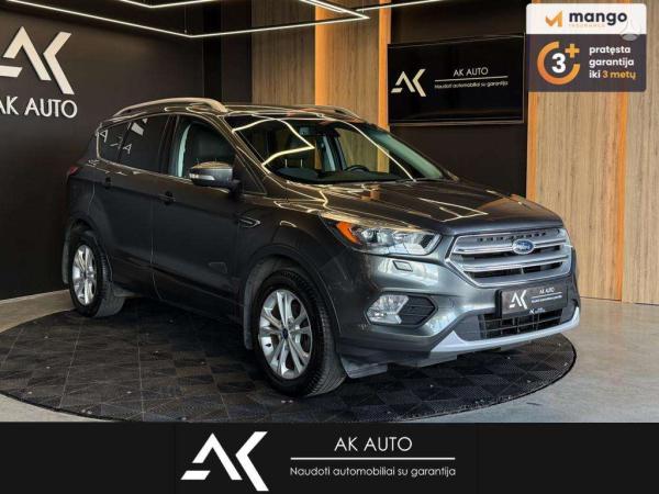 Pelēks Ford Kuga 2017 Kauņa, ar dzinēja tilpumu 1.50 L un nobraukumu 195 tūkst. km par 9490 €, foto 1 vietnē AUTOMOTO.COM.LV