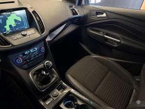 Grey Ford Kuga 2017 in Kaunas, with an engine capacity of 1.50 L and mileage of 195 thousand km for 9490 €, photo 17 on AUTOMOTO.COM.LV