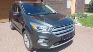 Grey Ford Kuga 2017 in Kaunas, with an engine capacity of 1.50 L and mileage of 210 thousand km for 7490 €, photo 4 on AUTOMOTO.COM.LV